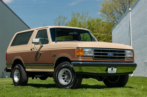 No Reserve 1990 Ford Bronco Xlt 5 Speed For Sale On Bat Auctions
