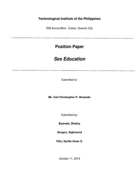 implementing sex education at tip pdf sex education sexual intercourse