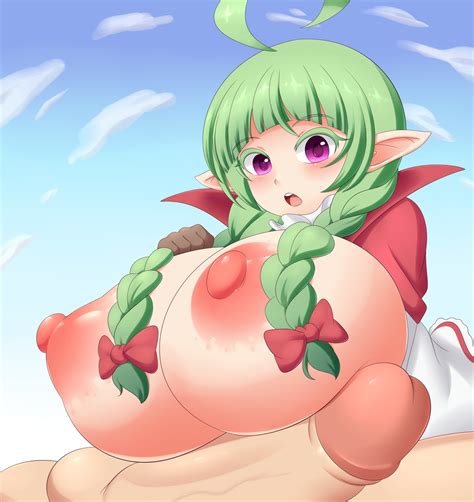 Rule 34 1boy 1girls Ahoge Alternate Breast Size Areola Areolae Big