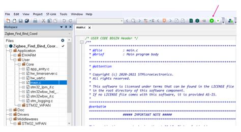 Fileconnectivity Zigbee Buildprojectpng Stm32mcu