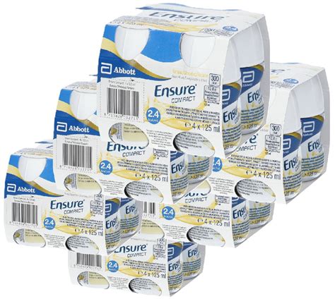 Ensure Compact 4x125ml Choose Your Flavour And Quantity Harpers