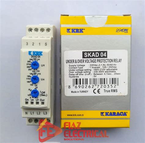 SKAD KRK Phase Sequence Device Phase Failure Relay Under Over Voltage Relay In Pakistan