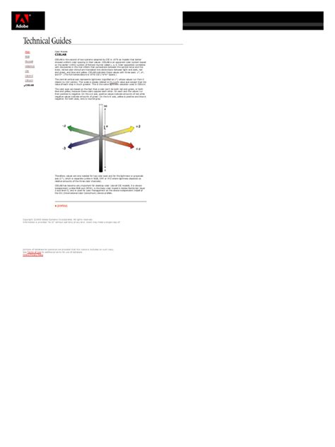 Cielab Color Models Technical Guides Pdf Color Light
