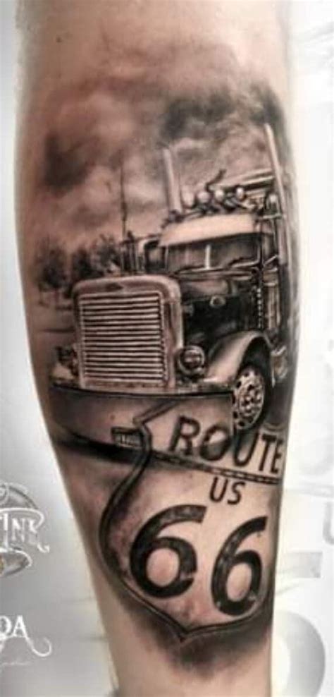 Pin Di Tyrone Elphage Su Tattoos Tatuaggi Camion