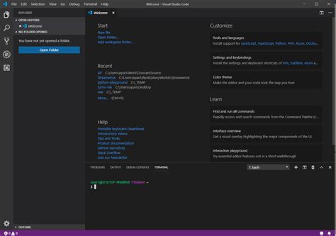 Integrated Terminal Doesnt Draw Properly On Open · Issue 75123 · Microsoftvscode · Github