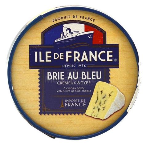 Ile De France Branza Brie Au Bleu Cu Mucegai Albastru