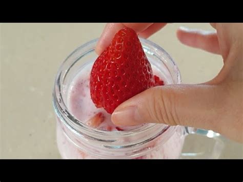 어린이날간식 믹서기 없이 만드는 리얼 딸기우유