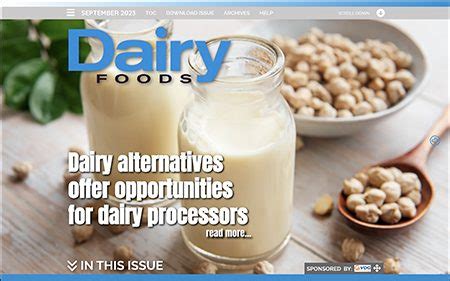Dairy Foods Magazine Dairy Processing And Dairy Industry News