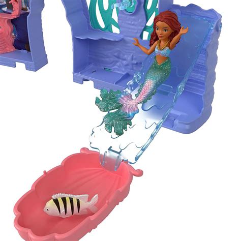 Boneca Ariel Mattel Gruta Secreta De Ariel Lilás Nuvem De Algodão