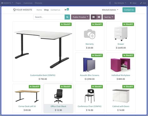 Odoo Website Auto Hide Out Of Stock Products Webkul