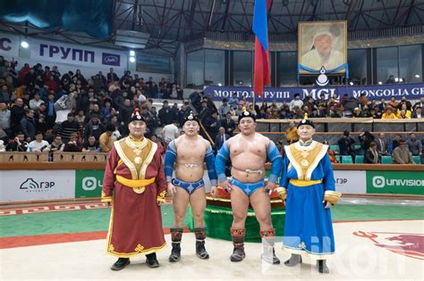 Ерөнхийлөгчийн цомын төлөөх барилдаанд Булган аймгийн Сэлэнгэ сумын