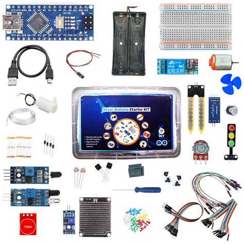 Arduino Learning Kit Silver Kit Robohub