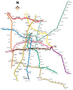 Metro De Cdmx Mapas Líneas Estaciones Y Horarios