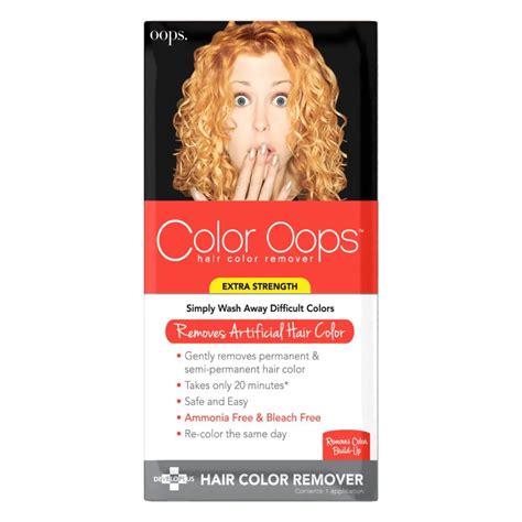 Color Oops Extra Strength Hair Color Remover Supreme Beauty Supreme