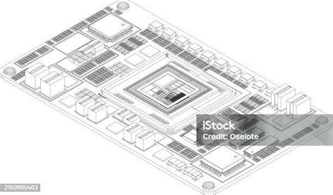An Illustration Of The Components Of A Basic Computercomputer Technology In The Workplace