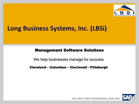 Sap Business One Outlook Integration User Group Presentation June 2012 Pdf