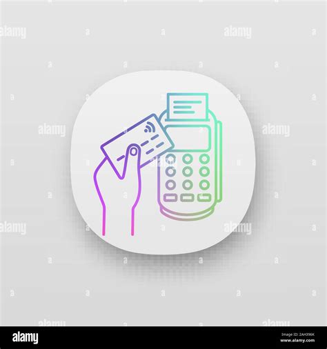 Payment Terminal App Icon Pos Terminal Uiux User Interface Nfc Payment Contactless
