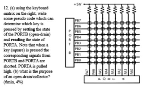 Solved Texts Using Coding For 68hc11 Microprocessor 5v 12 Using