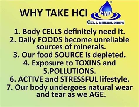 HCI Cell Mineral Drops CMD Health Nutrition Medical Supplies Tools On Carousell