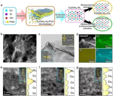 赵惠军 何纯挺团队今日adv Mater ：coooh中插补式w掺杂与co空位，高效oer！ 知乎