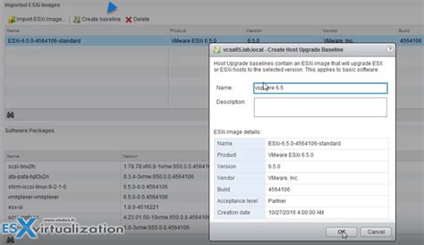 How To Upgrade A ESXi To ESXi Via VMware Update Manager ESX Virtualization