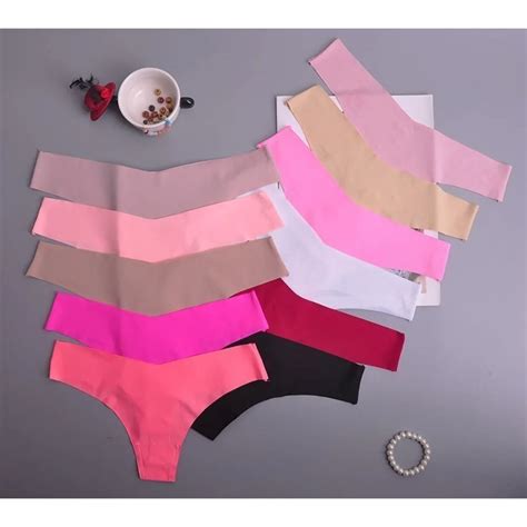 Hot Silk Sexy Women Thongs G String Seamless Panties Female Underwear