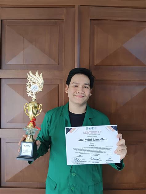 Alfi Syahri Ramadhan On Linkedin Hello Everyone I Would Like To Share My Recent Achievement In