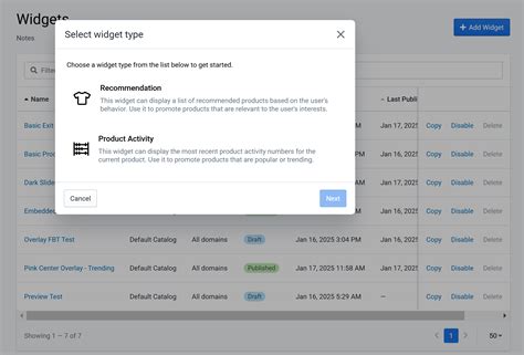 Creating Widget Fanplayr Docs