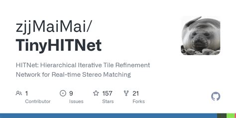 GitHub ZjjMaiMai TinyHITNet HITNet Hierarchical Iterative Tile Refinement Network For Real