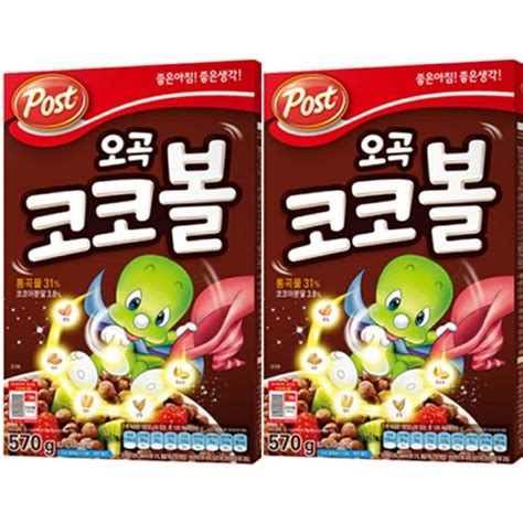 동서식품 포스트 오곡 코코볼 570g X2 믿고 사는 즐거움 Ssg Com