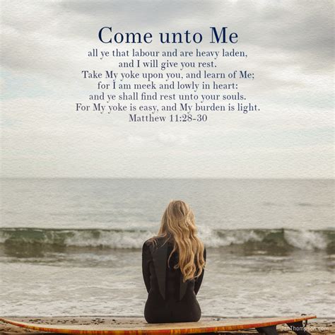 Matthew 11 V 28 30