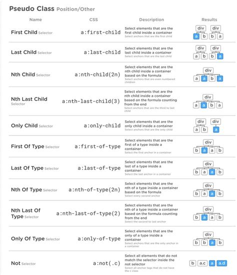 Pseudo Classes Css In 2025 Css Coding Web Development