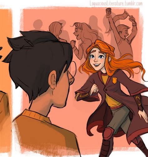 Ginny And Harry First Kiss