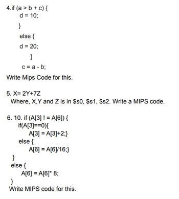 Answered 4 If A B C D 10 Else D Bartleby