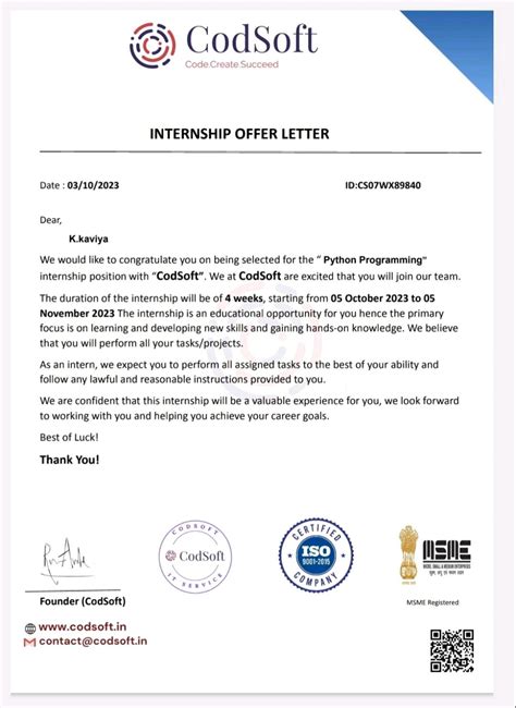 kaviya k on linkedin python codsoft internship