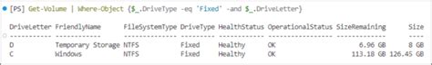 How To Get Free Disk Space Using Powershell Theitbros