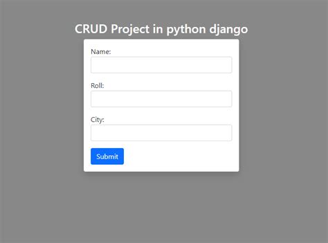 Github Sorathiya2005crud Django Is A Python Based Web Framework