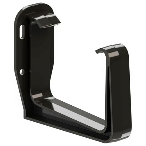 Pvc Gutter Bracket Ø135 Ral 9005 Guttershop Uk