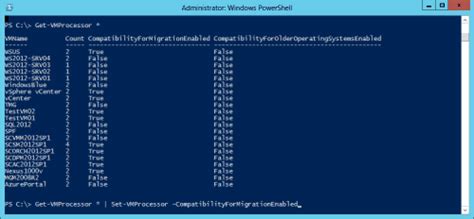 Windows Server Hyper V Configure VM Processor Compatibility Via PowerShell Thomas Maurer