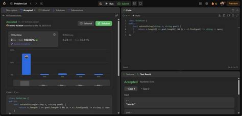 100daysofcode leetcode strings stringmanipulation rotation… mohd rizwan