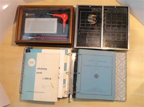 Rare Ibm Accounting System Collection Plugboard Tools And Manuals 1950 £1 621 62 Picclick Uk