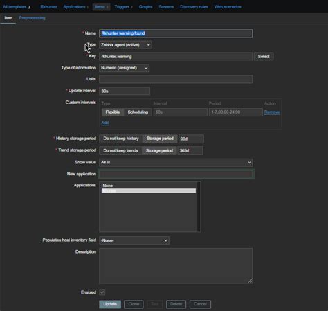 Zabbix Rkhunter Monitoring Check If Rootkits Trojans And Viruses Or Suspicious Os Activities Are