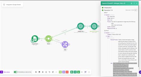 Impossible To Open The Url Of The Output Image Generated By Dalle 3 In Make How To Make