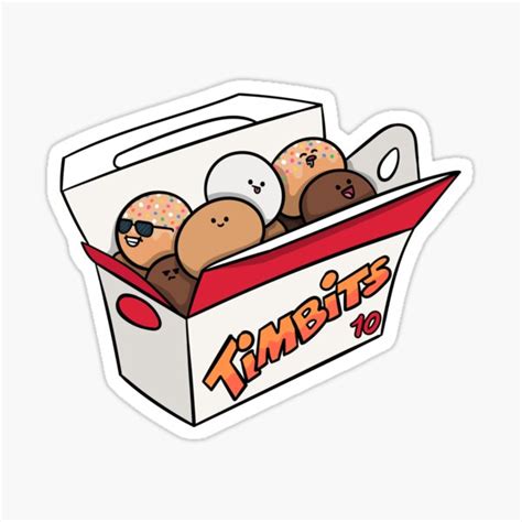 Timbits Sticker For Sale By Joseanaya Redbubble