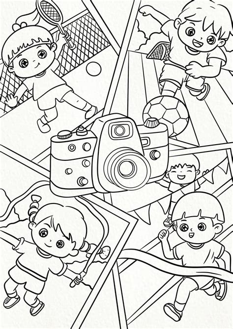 校园生活简笔画19张几塔之家