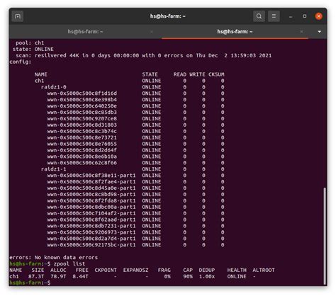 Filesystem How Do I Delete A Volume From Zpool Zfs Ask Ubuntu