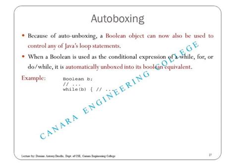 Enumerations Type Wrappers And Autoboxing Ppt
