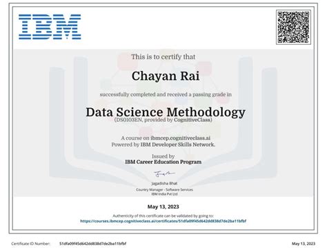 Ibmdatascience Certifiedprofessional Ibmindia Chayan Rai