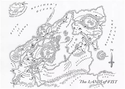 The Lands Of Fist Malazan Maps