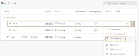 Adventures In Devops Restoring A Deleted Branch In Azure Devops
